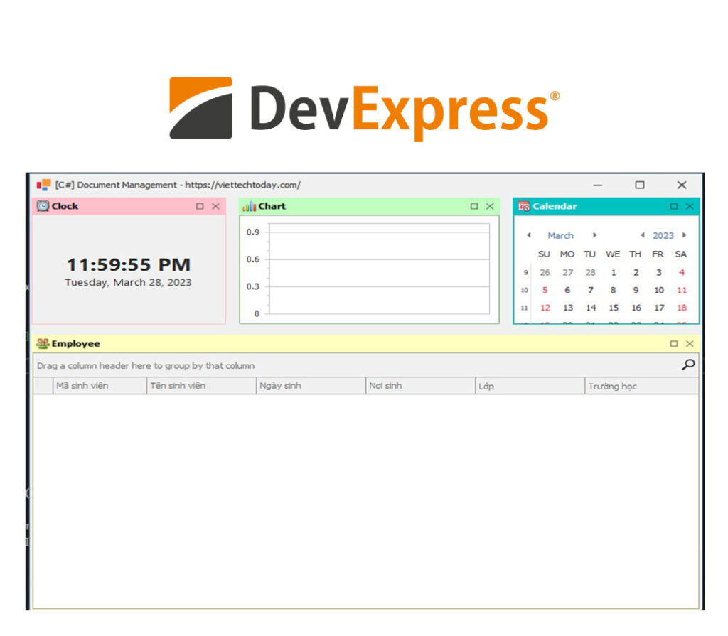 DevExpress - Hướng dẫn tạo Dashboard